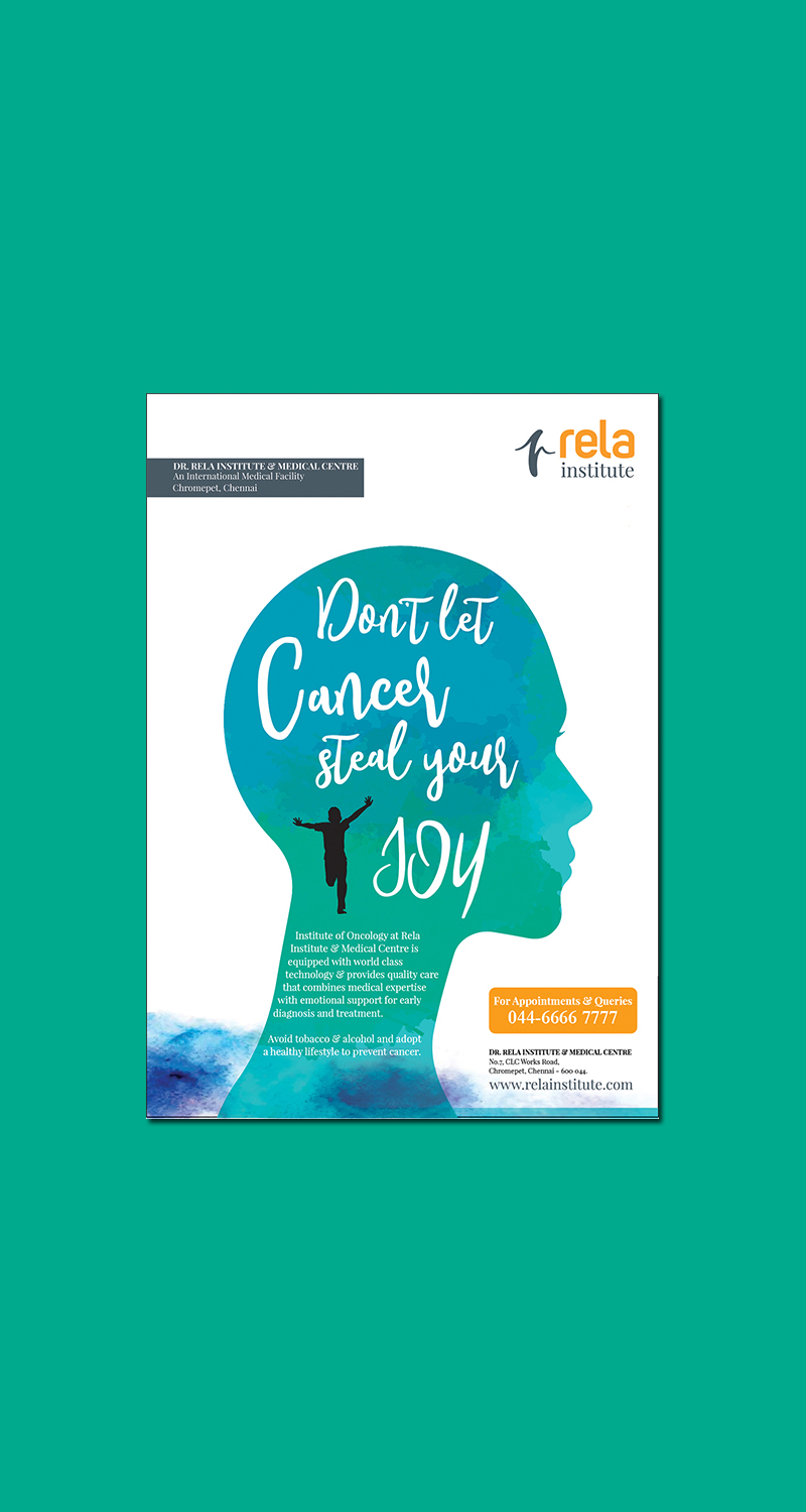 Rela Institute | Hospital Chennai | Branding & Creative Advertising ...
